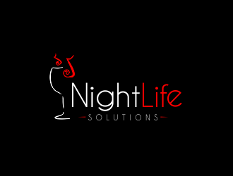 Nightlife Solutions logo design - Freelancelogodesign.com