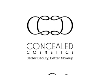 Concealed Cosmetics Tagline: Better Beauty, Better Makeup logo design ...