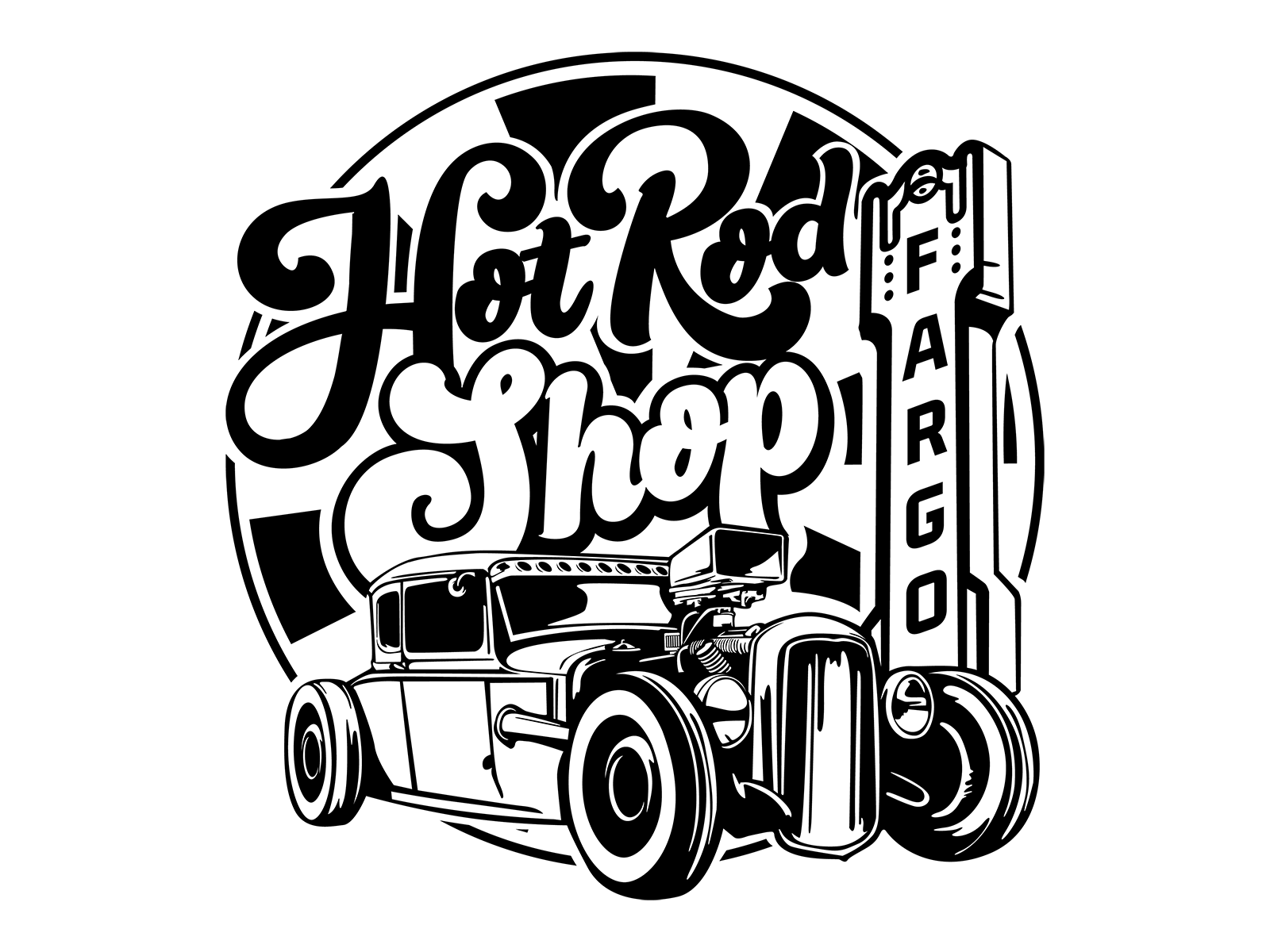 Hot Rod Logo Design