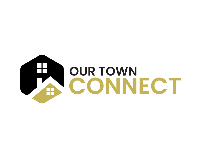 Our Town Connect Logo Design - freelancelogodesign.com